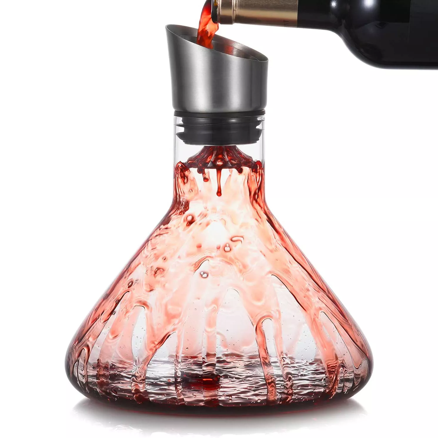 Wine Decanter Built-in Aerator Pourer - uuhom