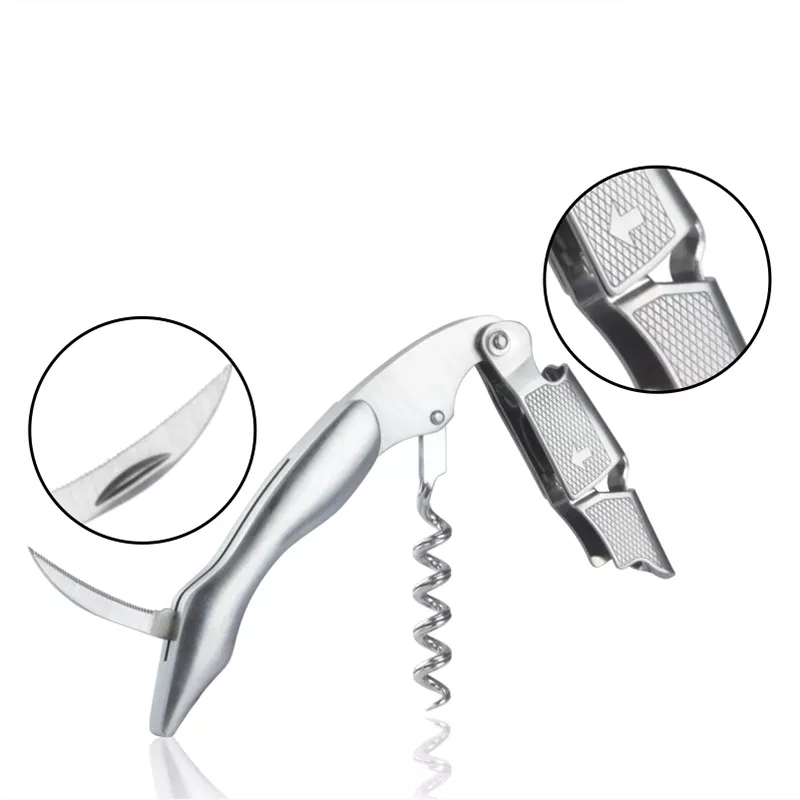 Stainless Steel Classic All-in-one Corkscrew - uuhom